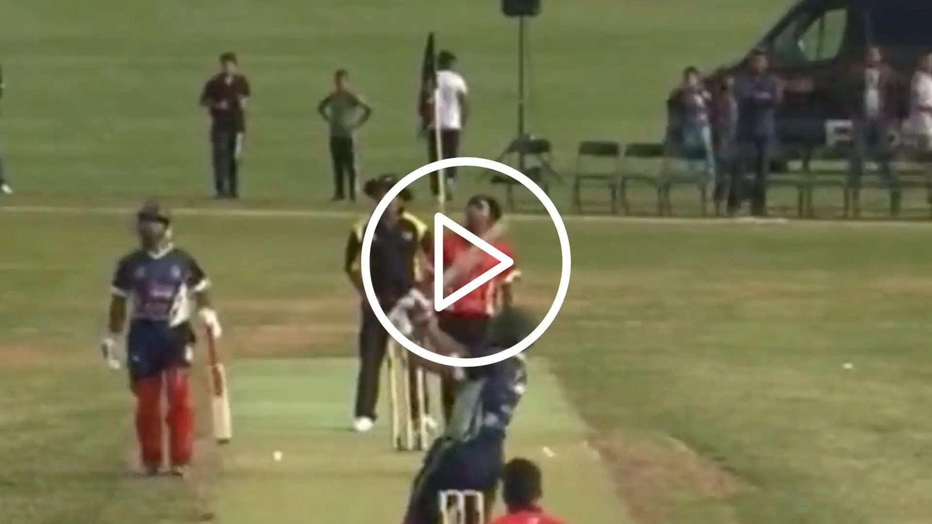 [Watch] Mohammad Asif Belted By Local Player; Fans Mock Him For Babar ...