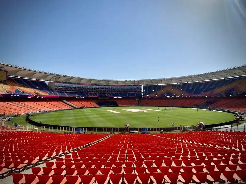 Narendra Modi Stadium Ahmedabad Pitch Report For IND Vs PAK World Cup ...