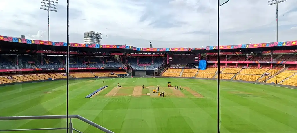M Chinnaswamy Stadium Bengaluru Ground Stats For IND vs NED World Cup ...