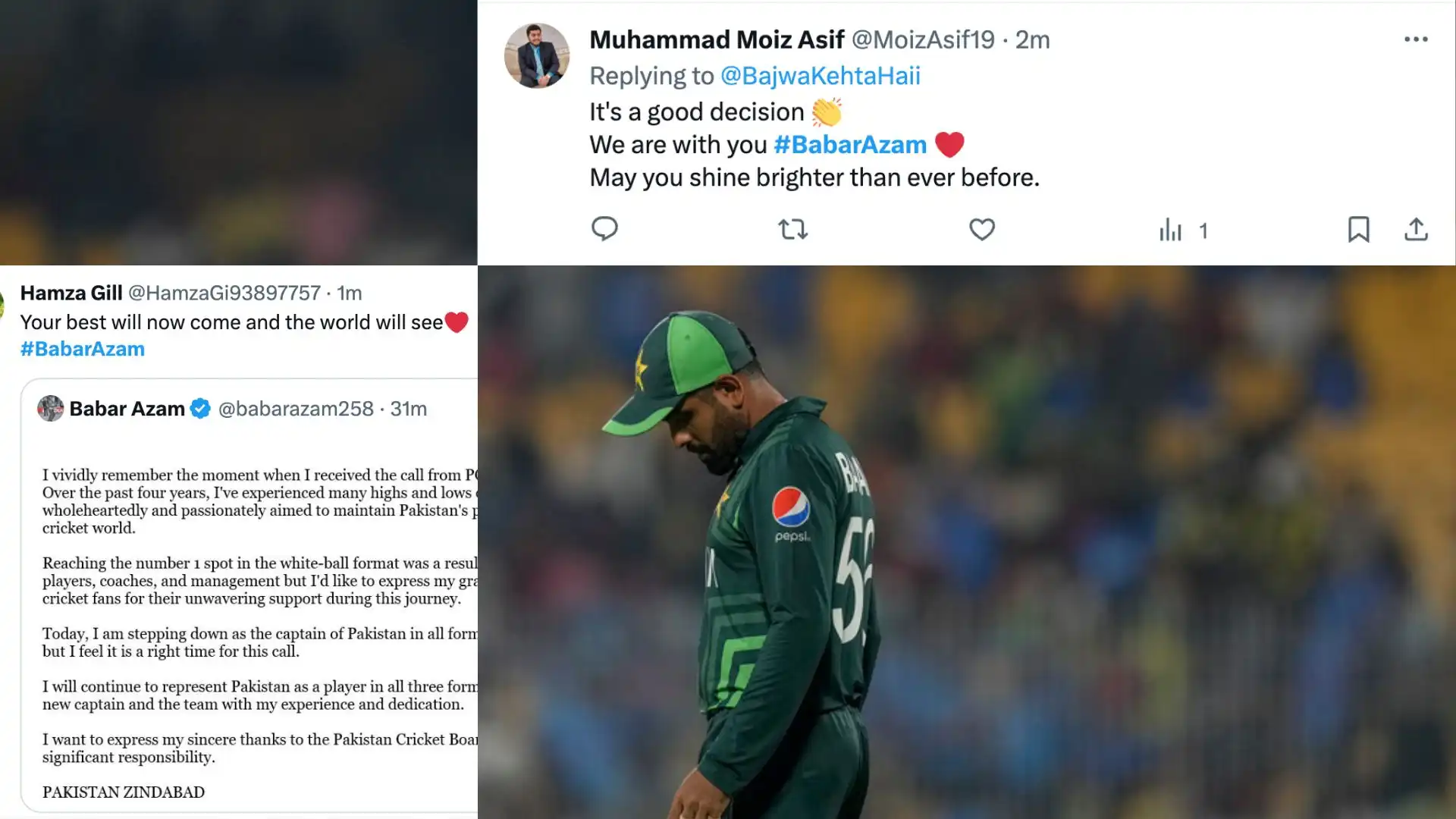 ‘Wise Decision, Kicked Out;’ Netizens Divided As Pakistan's Babar Azam ...