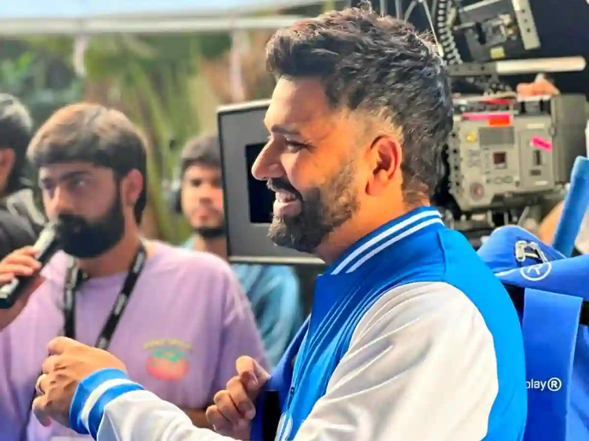 Rohit Sharma's New Stylish Haircut Steals Hearts; Check Viral Pics ...