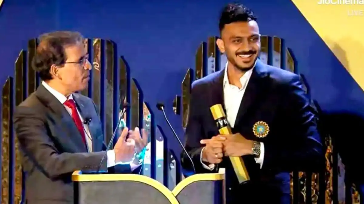 Axar Patel Wins Award For Best International Debut 2020-21 Ahead Of ENG ...
