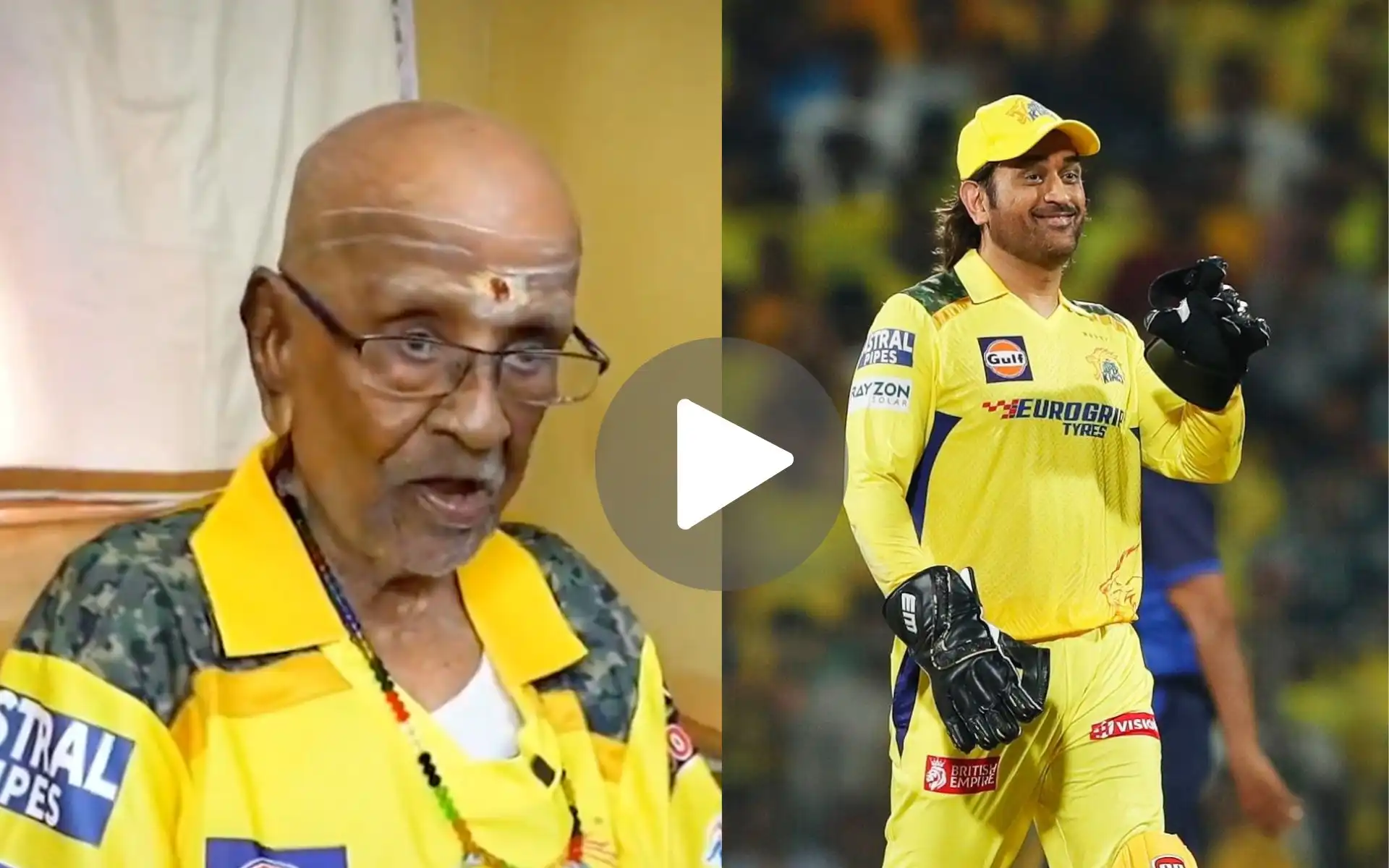 [Watch] 103-Year-Old Die-Hard CSK Fan Expresses Desire To Meet MS Dhoni ...