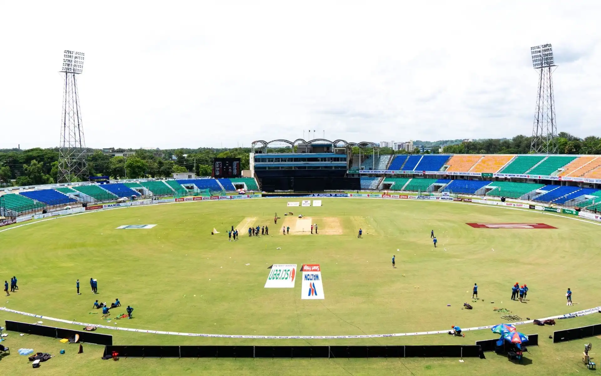 Zahur Ahmed Chowdhury Stadium Chattogram Pitch Report For BAN Vs ZIM ...