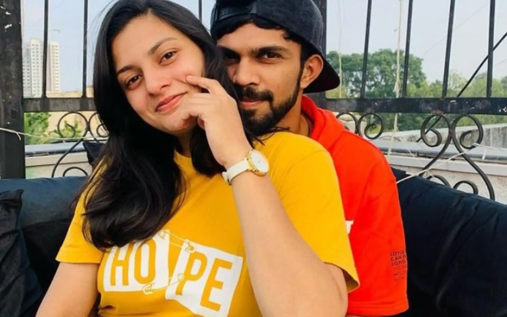 Ruturaj Gaikwad Enjoys Time With Cute Wife Utkarsha In Dharamsala Hills ...