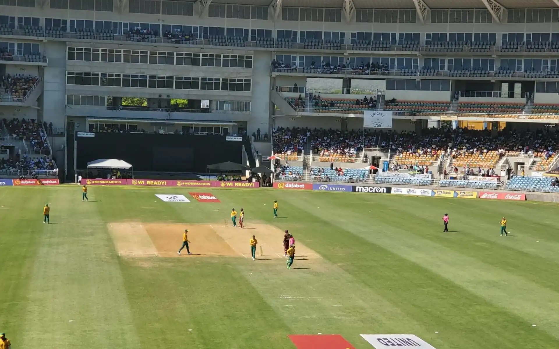 Sabina Park Kingston Jamaica Pitch Report For WI Vs SA 3rd T20I ...