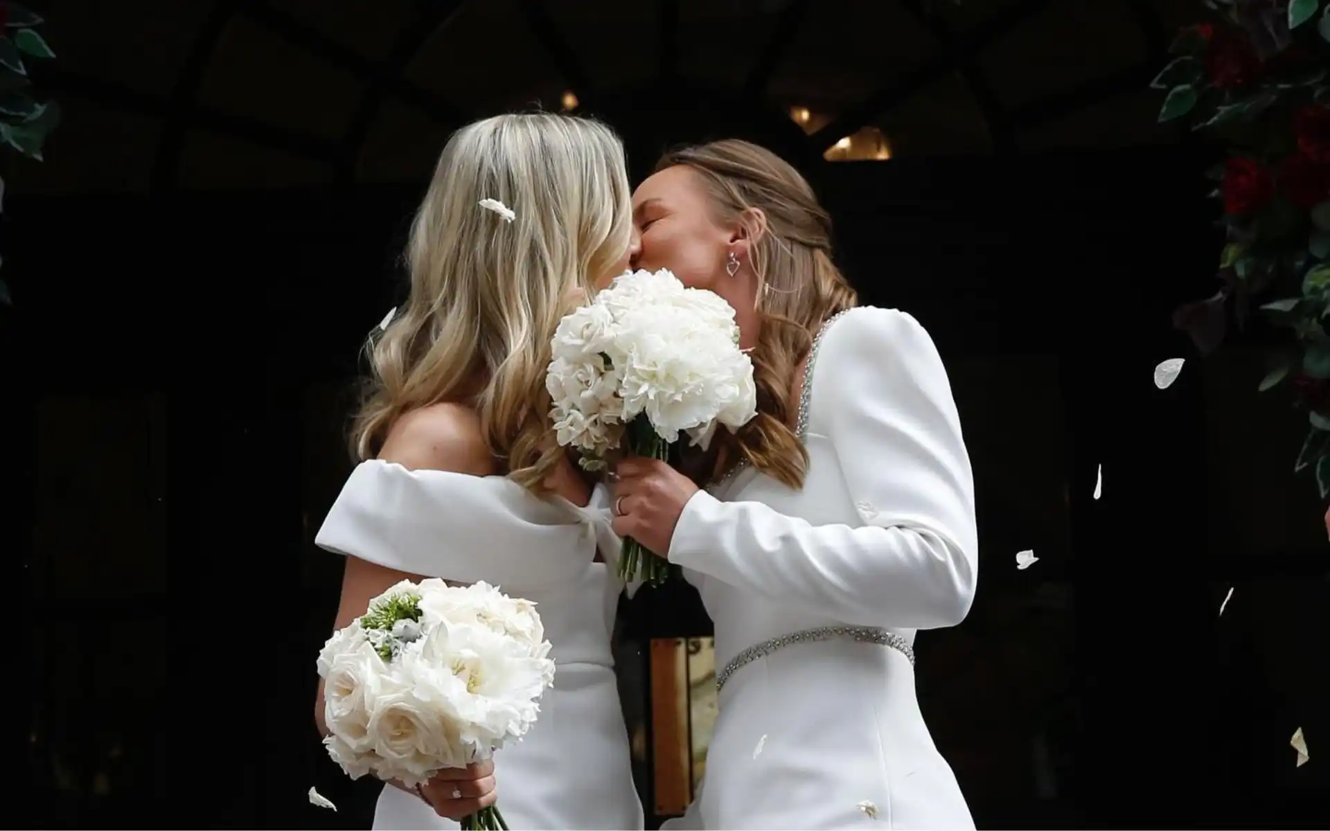 English Dasher Danni Wyatt Marries Longtime Partner In A Beautiful ...