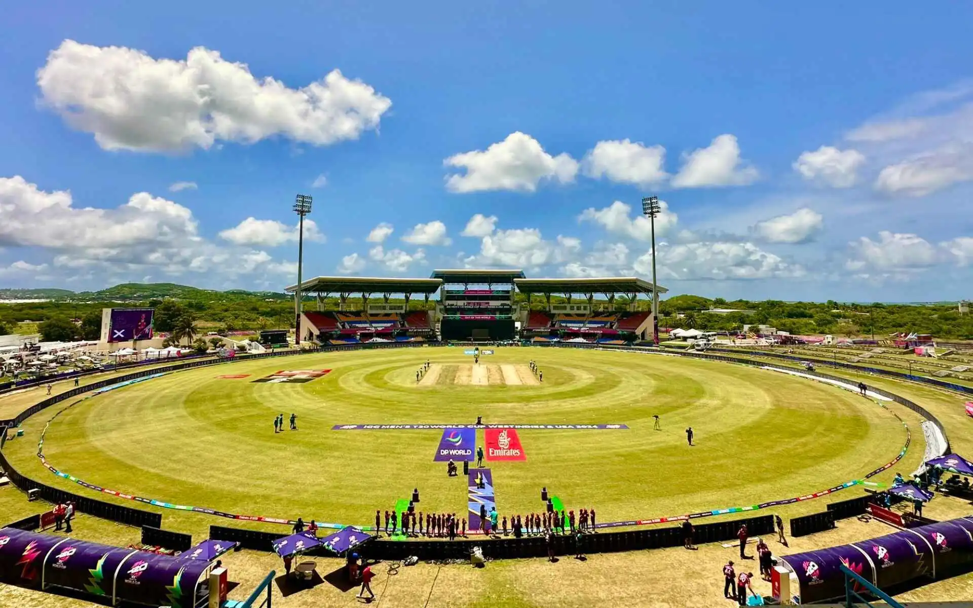 Sir Vivian Richards Stadium Antigua Ground Stats For BAN Vs AUS T20 ...