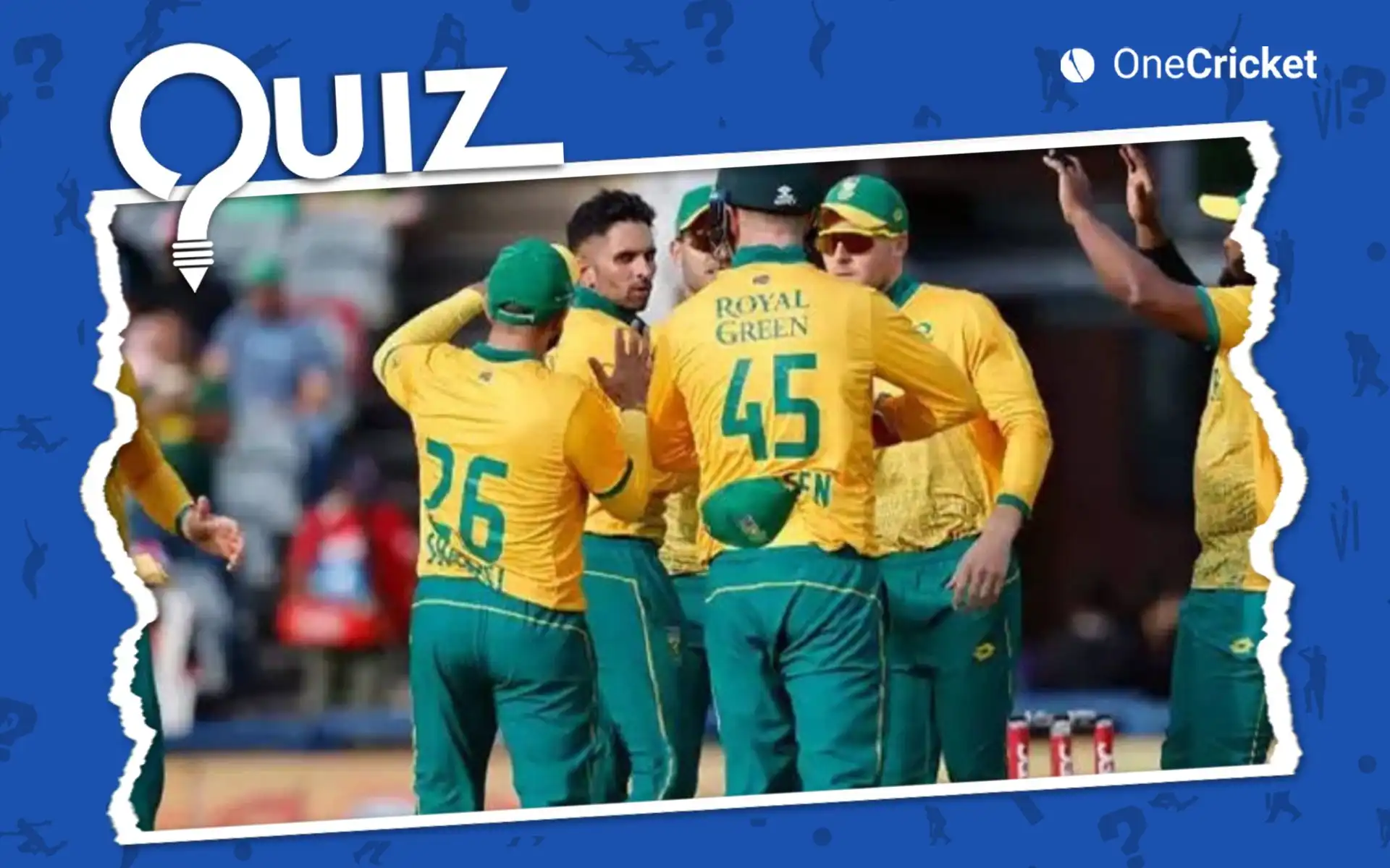 Cricket Quiz: Do You Know These Records Smashed By South Africa In T20 ...