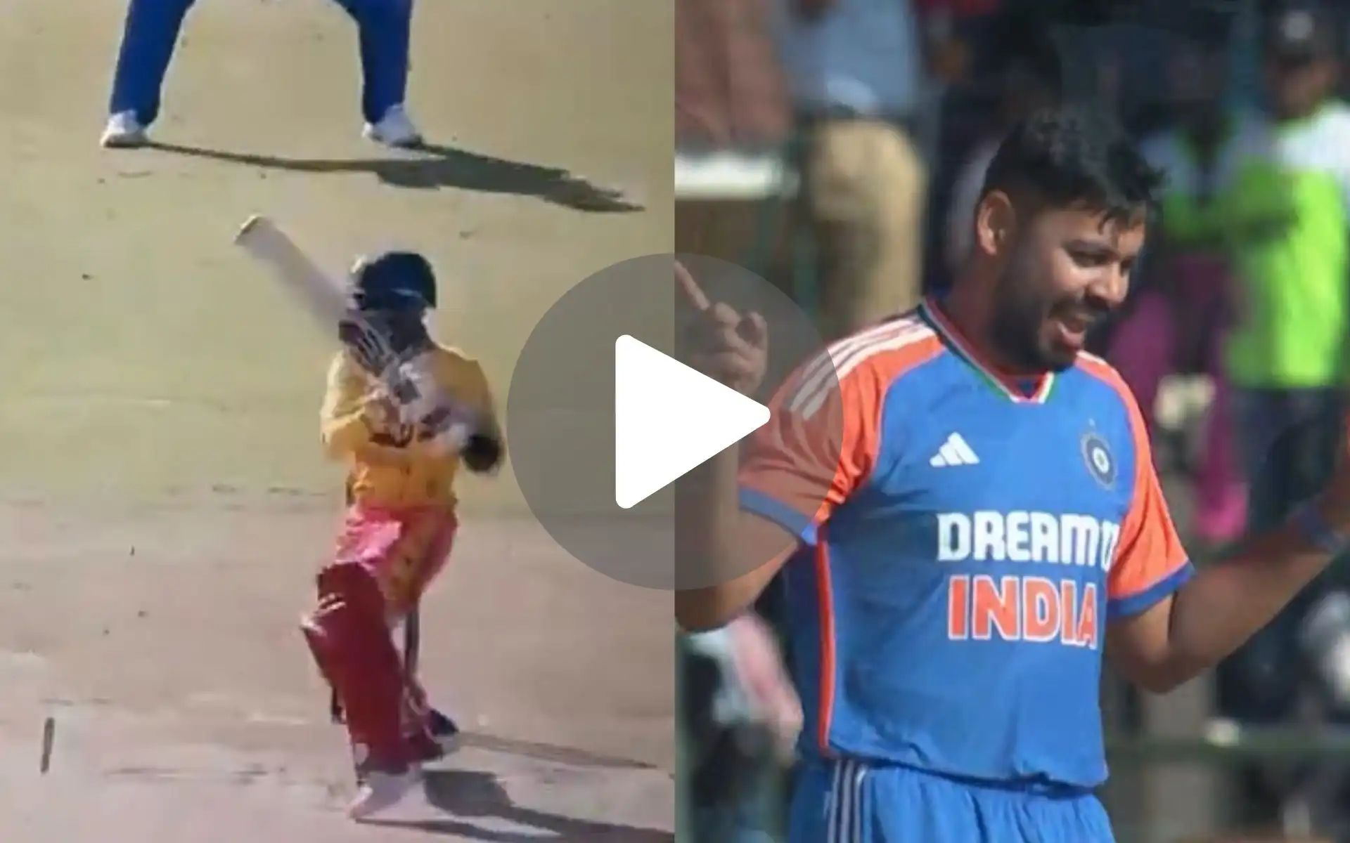 [Watch] Avesh Khan Strikes On First Ball As ZIM Opener's Stylish Shot ...