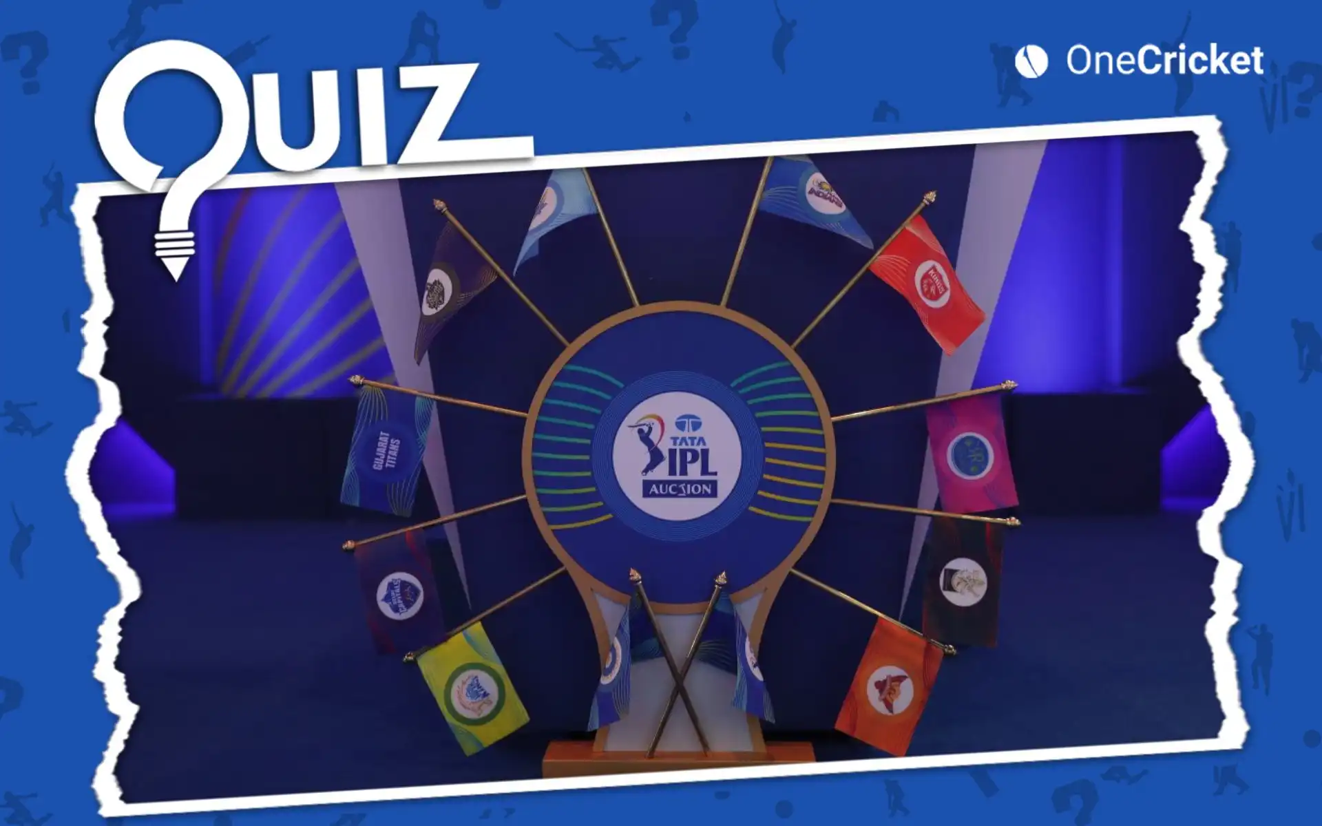 Cricket Quiz: History Of IPL Auctions Over The Years | OneCricket