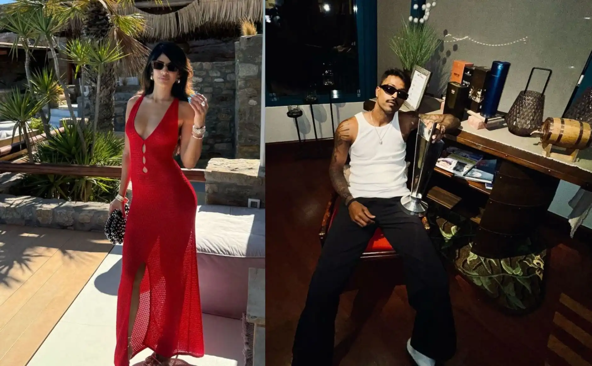Hardik Pandya And Jasmin Walia Were Together In Sri Lanka Before Greece ...
