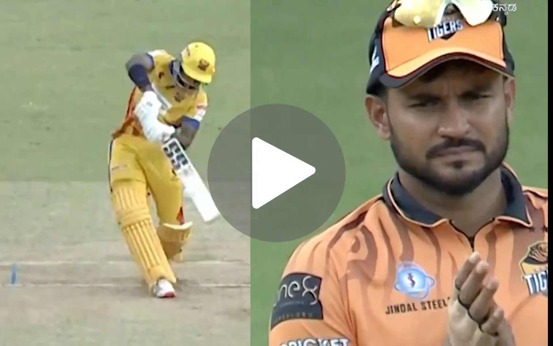 [Watch] Manish Pandey Gets Worried After Rohan Patil's Massive Six At ...