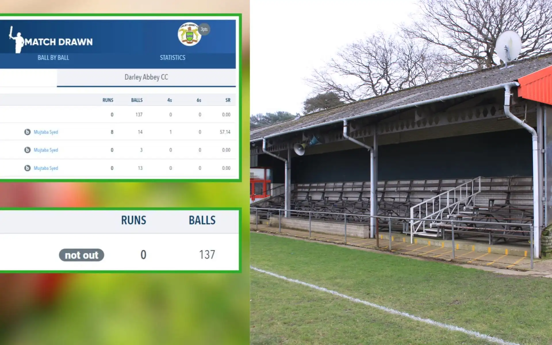 Bizarre Scenes In England! Club Batter Faces 137 Balls Without Scoring ...