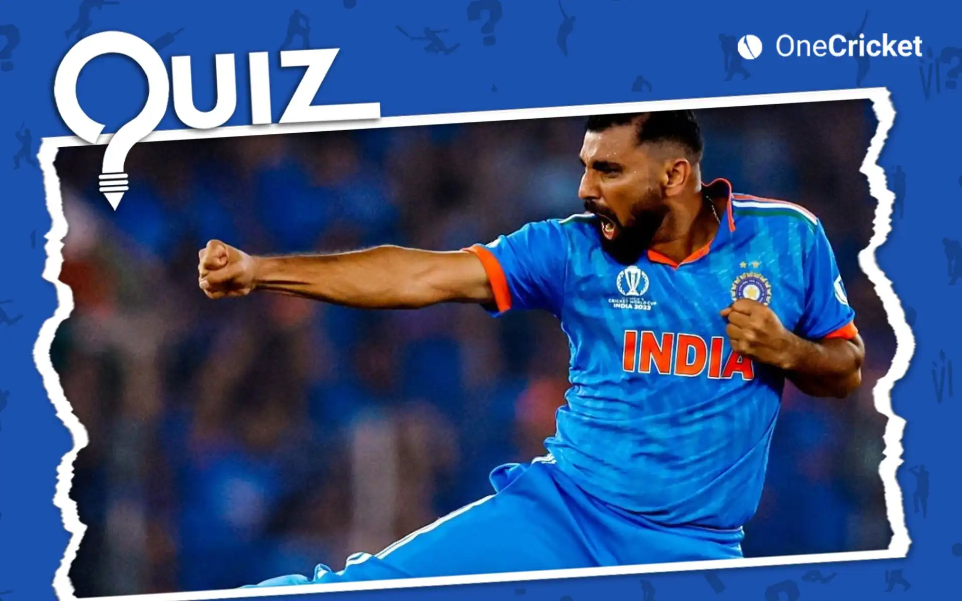 Cricket Quiz: Mohammed Shami And His International Records For India ...