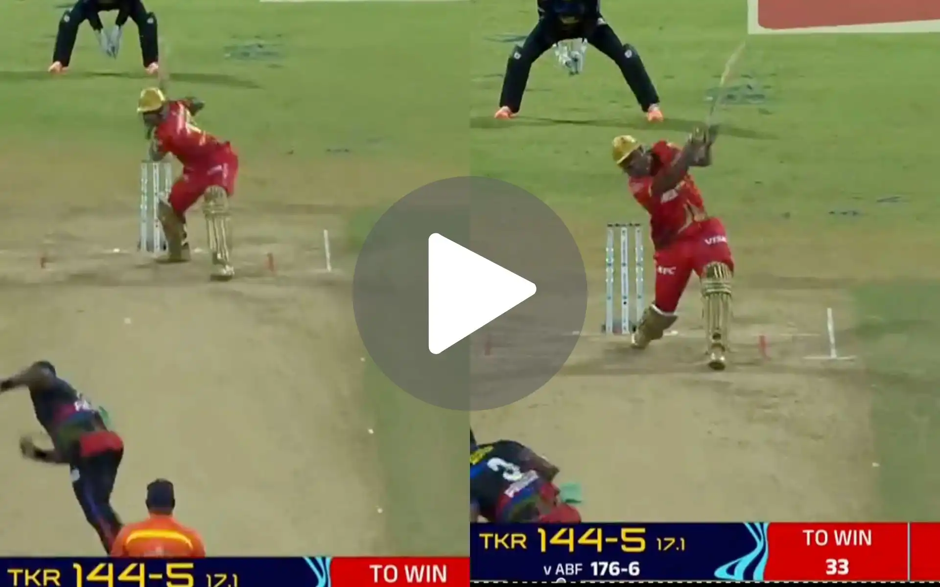 [Watch] Andre Russell Flexes His Muscle And Destroys Roshon Primus With ...