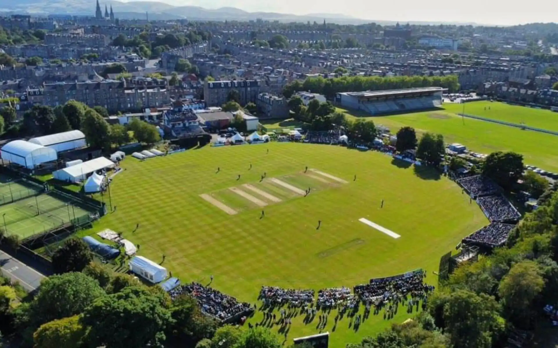 AUS Vs SCO, 2024 - Grange Cricket Club Edinburgh Pitch Report For 3rd ...