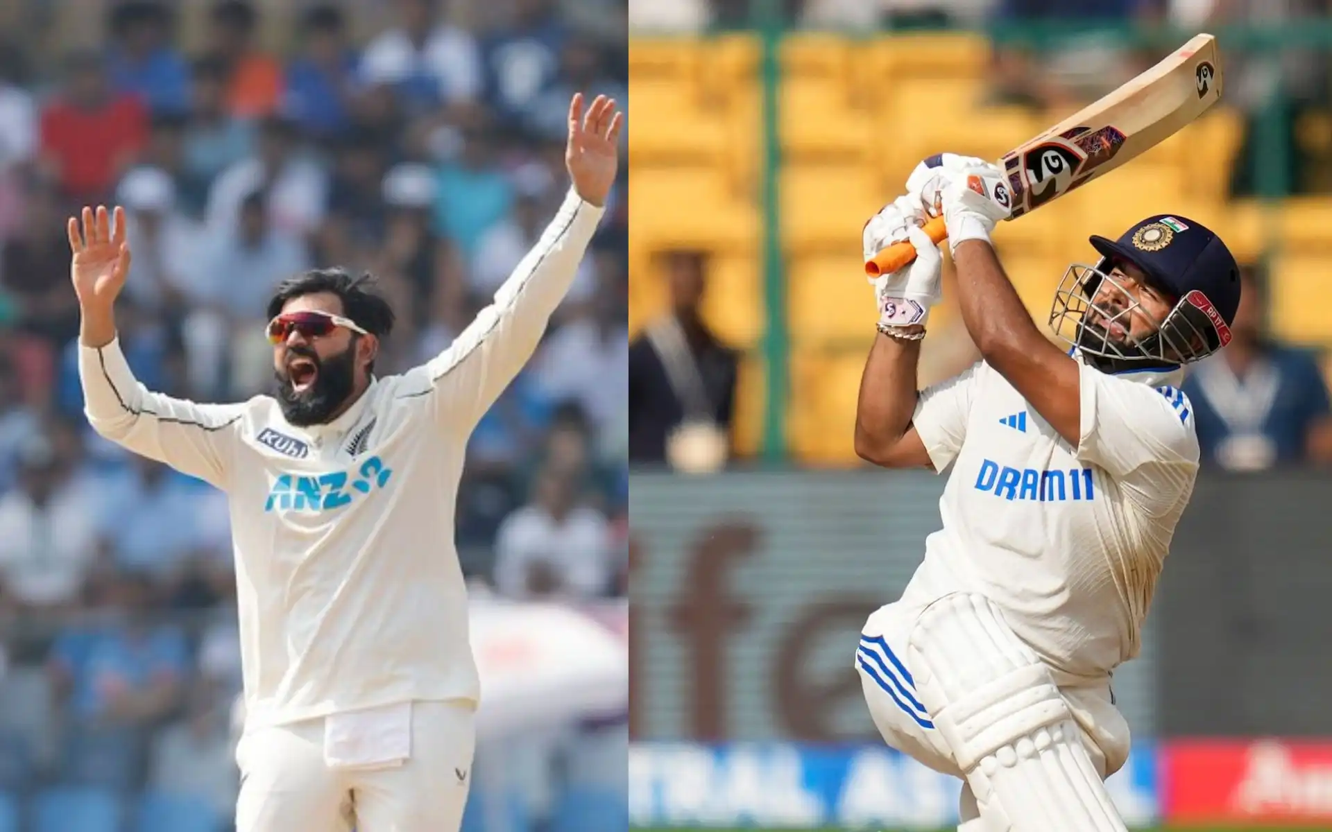 'Everyone Is Scared': Ajaz Patel On How Rishabh Pant Brought Fear In NZ ...