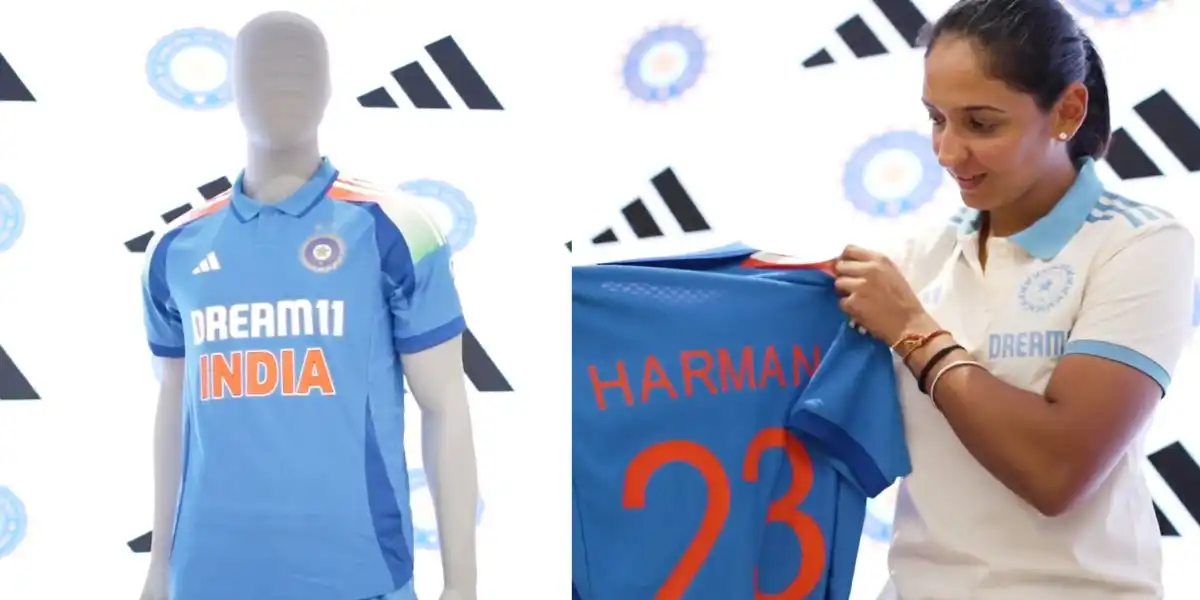 BCCI Unveils Team India's New Jersey In Harmanpreet Kaur's Presence ...