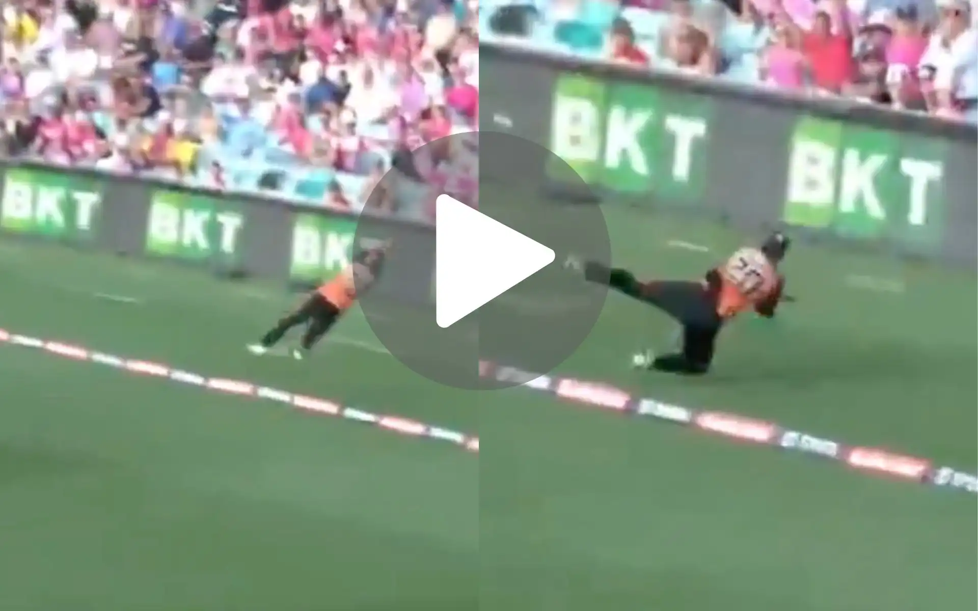 [Watch] Greatest Fielding Effort! Scorchers Player Pulls Off Miraculous ...