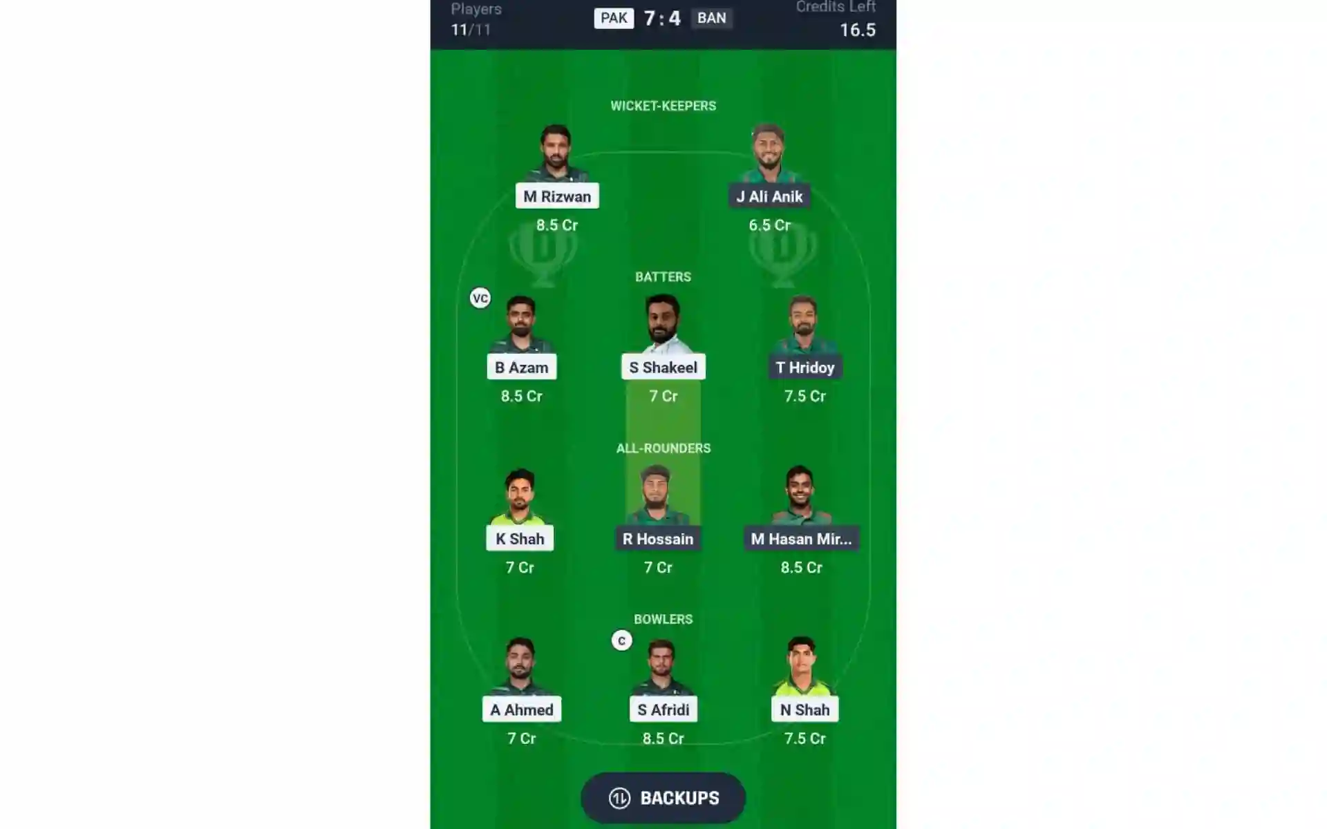 PAK vs BAN Dream11 Prediction Today Match, Fantasy Cricket Tips, Pitch Report – Champions Trophy ...