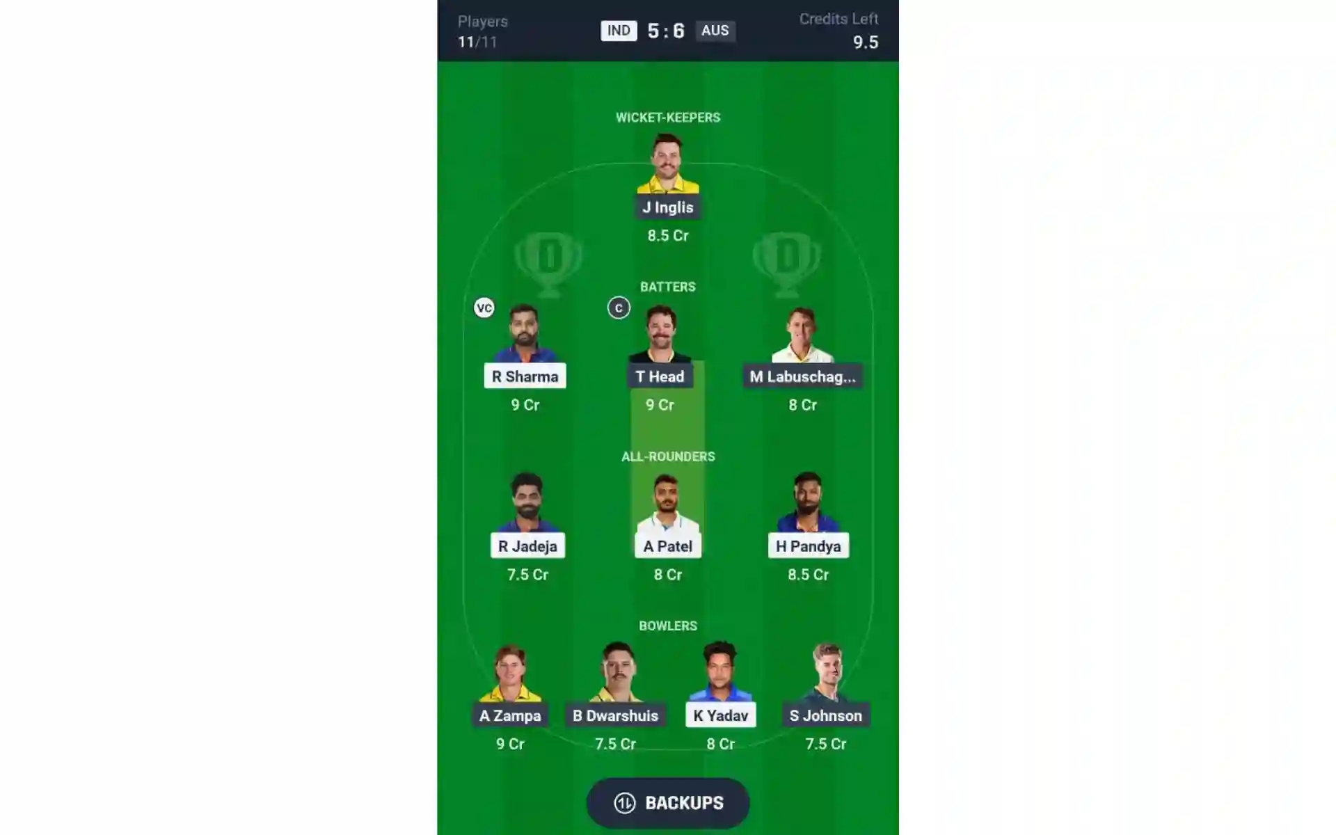 IND vs AUS Toss Update, Dream11 Prediction Today Match, Fantasy Cricket ...