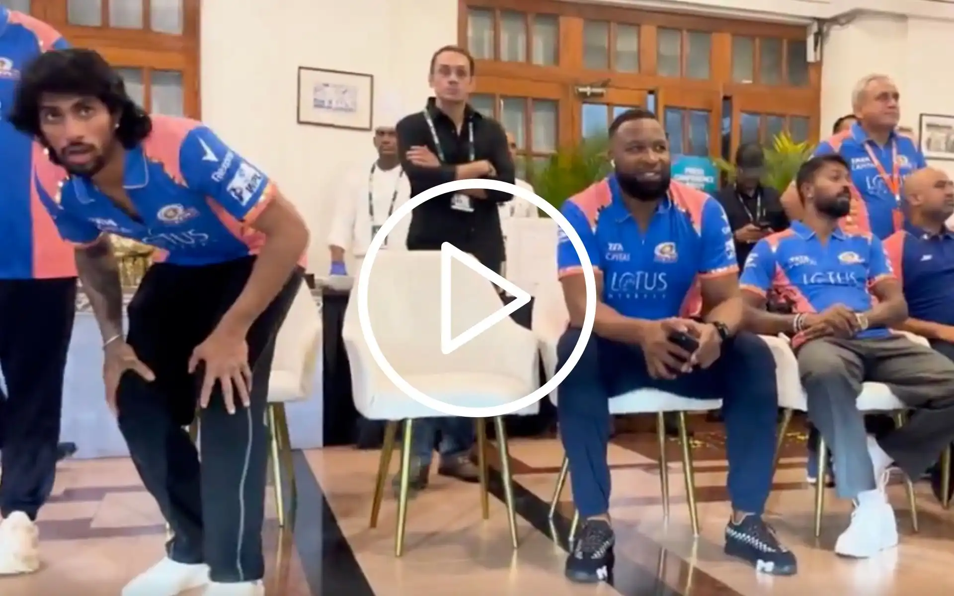 Hardik Pandya, Tilak Varma, Pollard Celebrate MI's WPL 2025 Eliminator ...