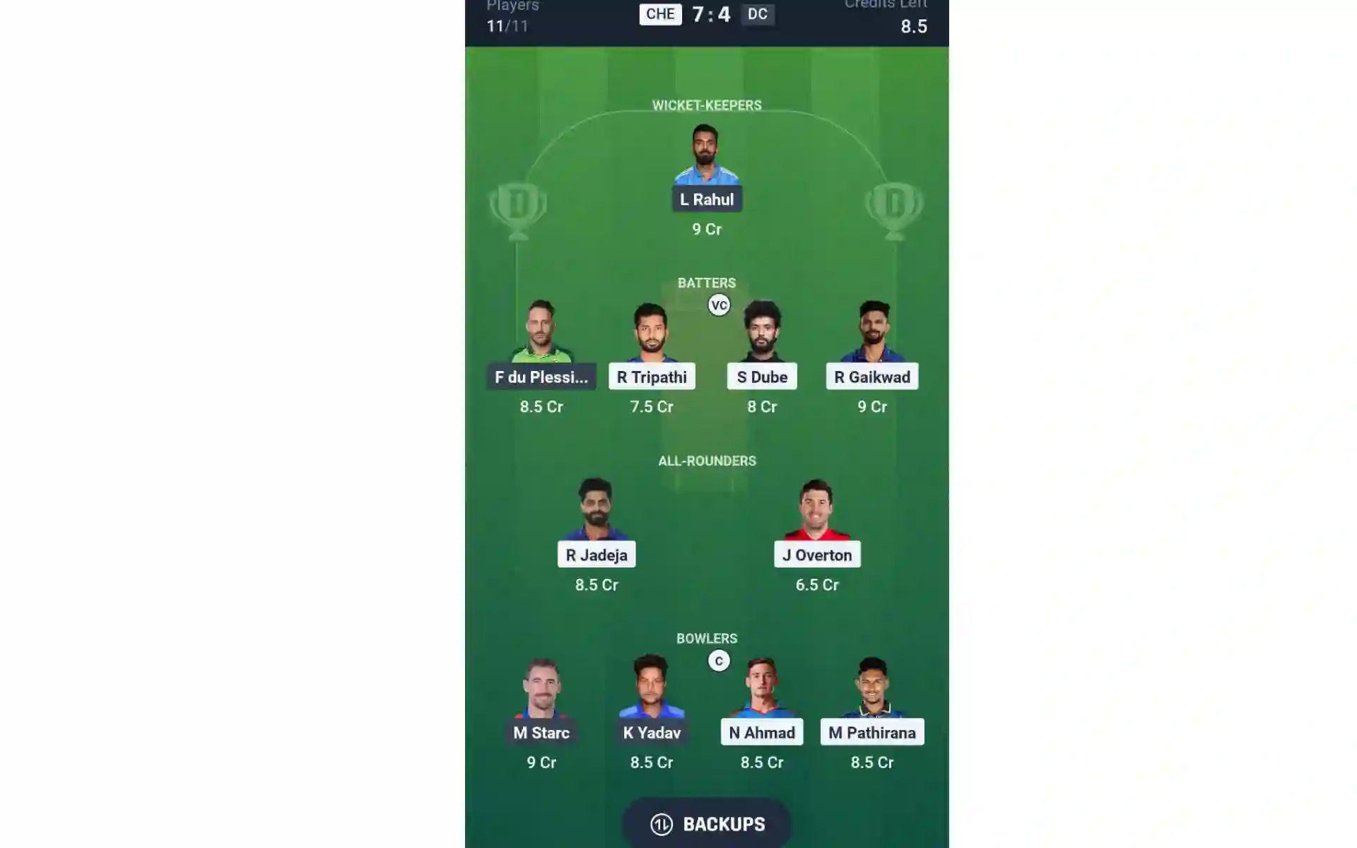 CSK vs DC Toss Prediction, Dream11 Prediction Today Match, Fantasy ...