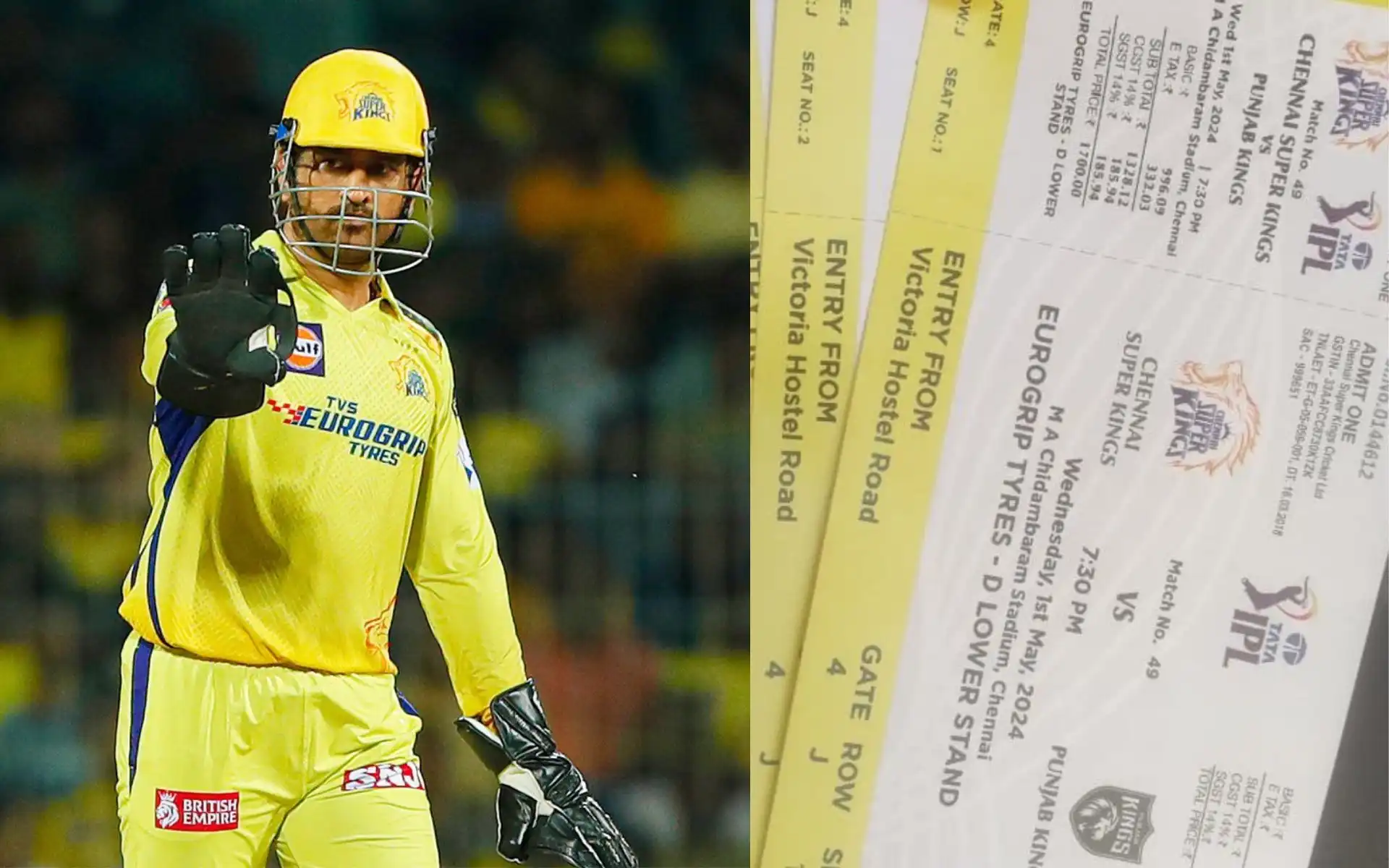 How To Buy Tickets For PBKS vs CSK 22nd Match At Mullanpur Stadium ...