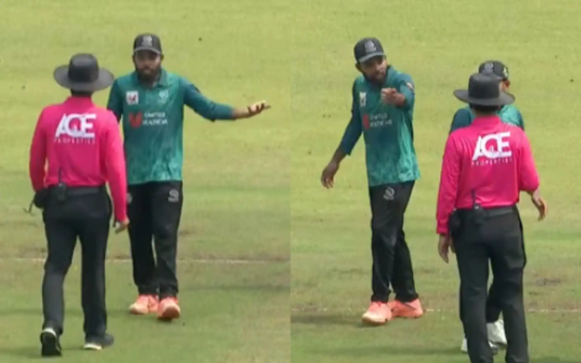 Bangladesh's Towhid Hridoy Loses His Cool And Charges At Umpire In DPL ...