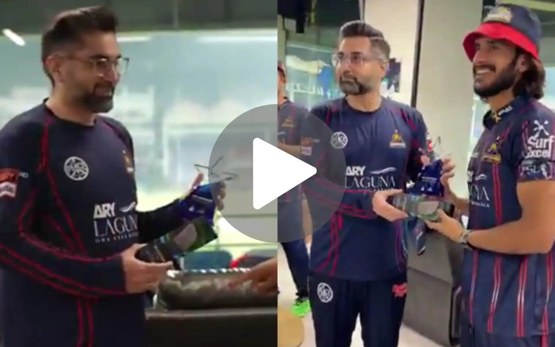 Hair Trimmer As Gift For Hasan Ali In PSL 2025! Pakistan's Karachi ...