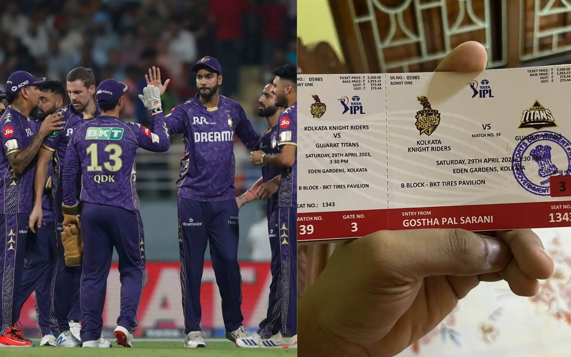 KKR vs GT Last Match Scorecard : Winner, Man Of The Match, And ...