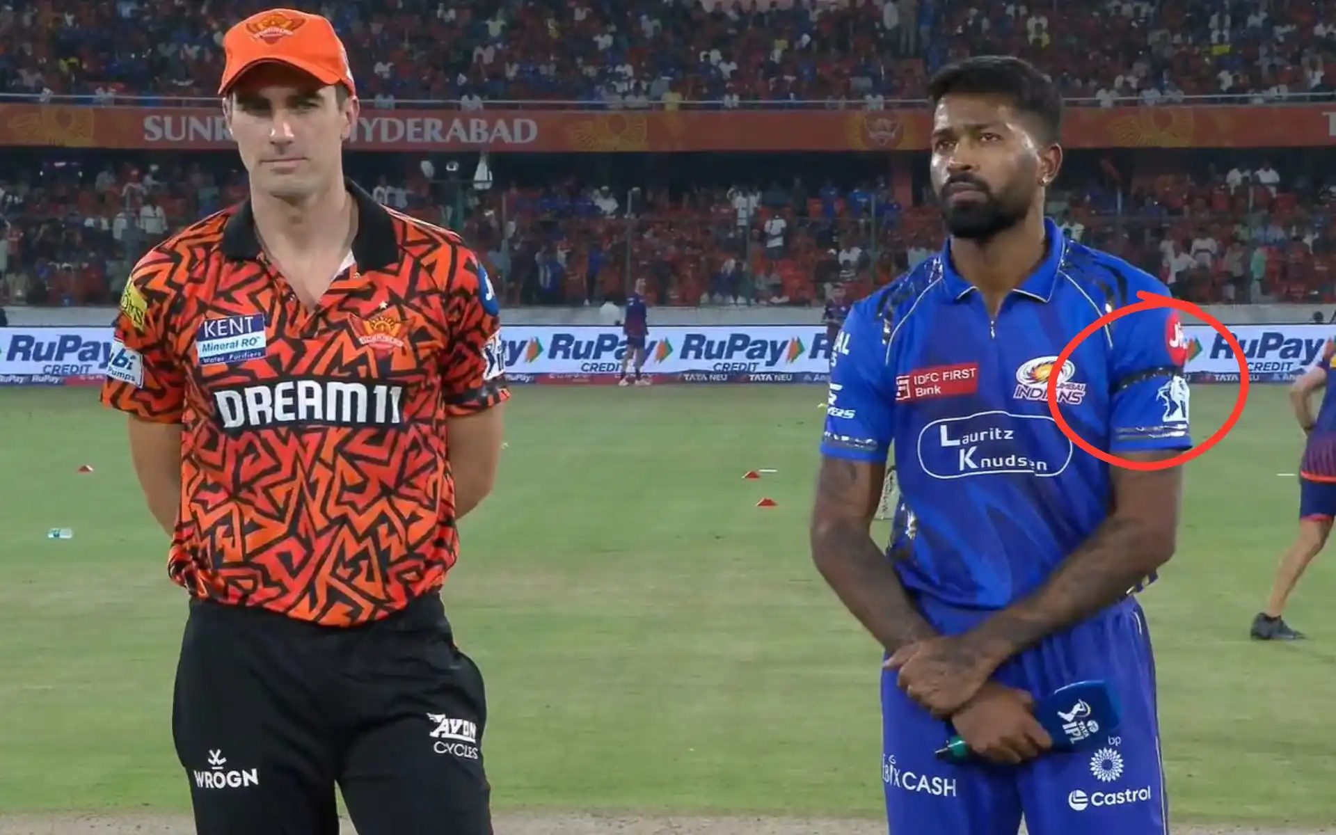 Why Are Players Wearing Black Armbands In SRH vs MI IPL 2025 Match ...