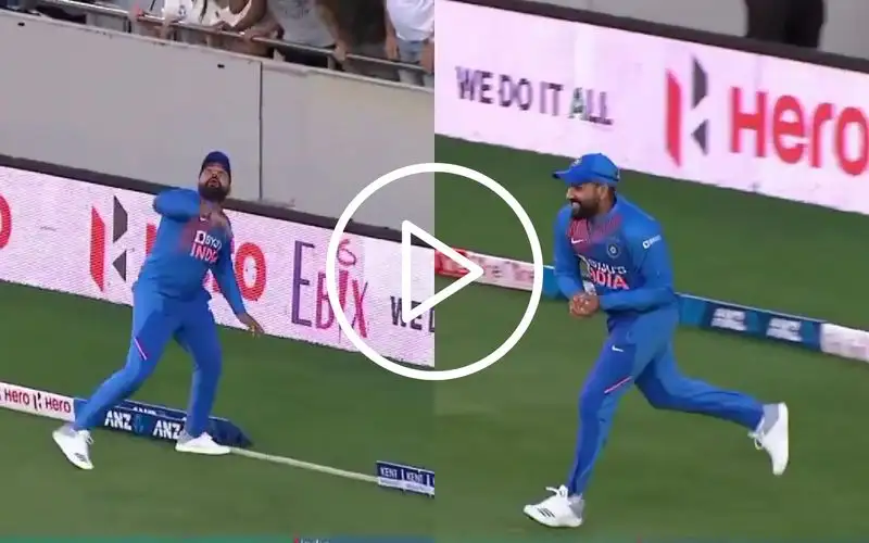 Hitman Classic! When Rohit Sharma Stole The Show With A Boundary-Line ...