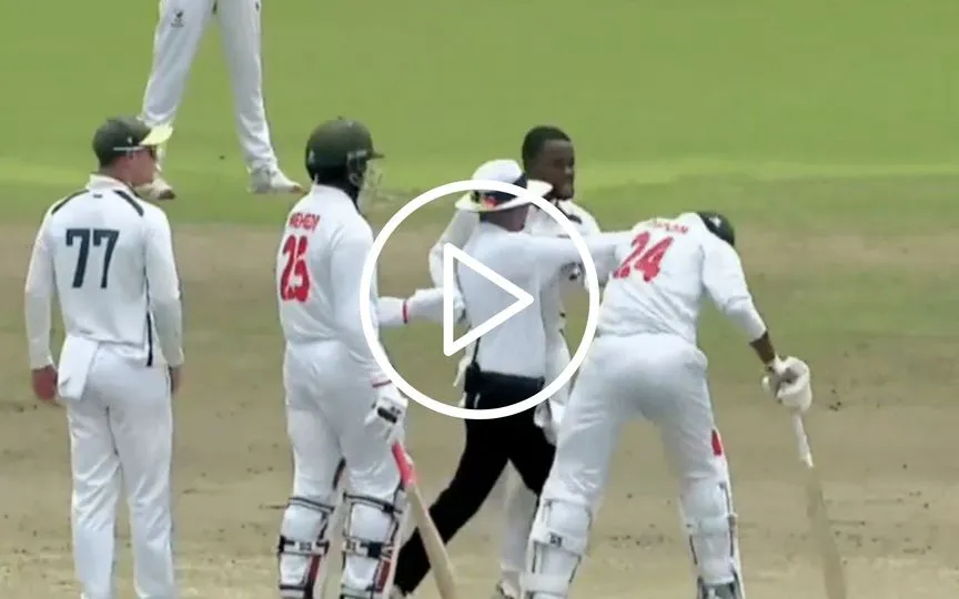 Ugly Scenes In Mirpur! Bangladesh A And South Africa A Players Get Into ...