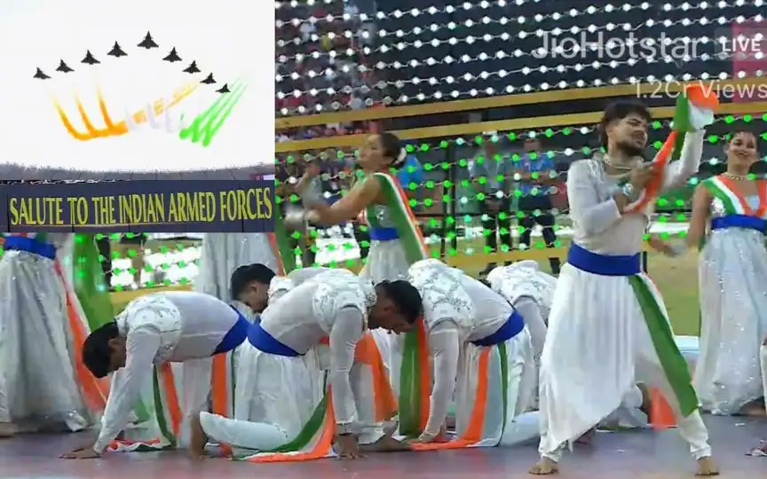 Indian Armed Forces Receive Special Tribute During IPL 2025 Closing ...