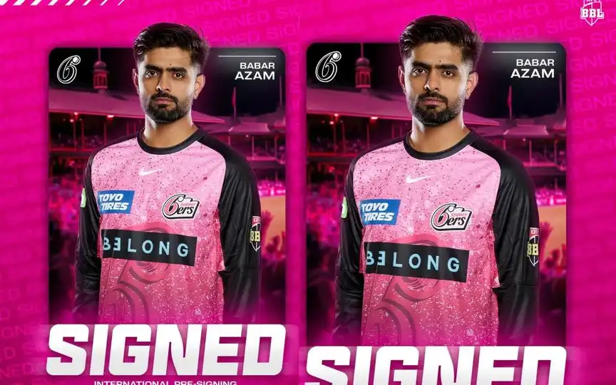 Babar Azam Joins Steve Smith As Sydney Sixers Sign Ex-Pakistan Captain ...