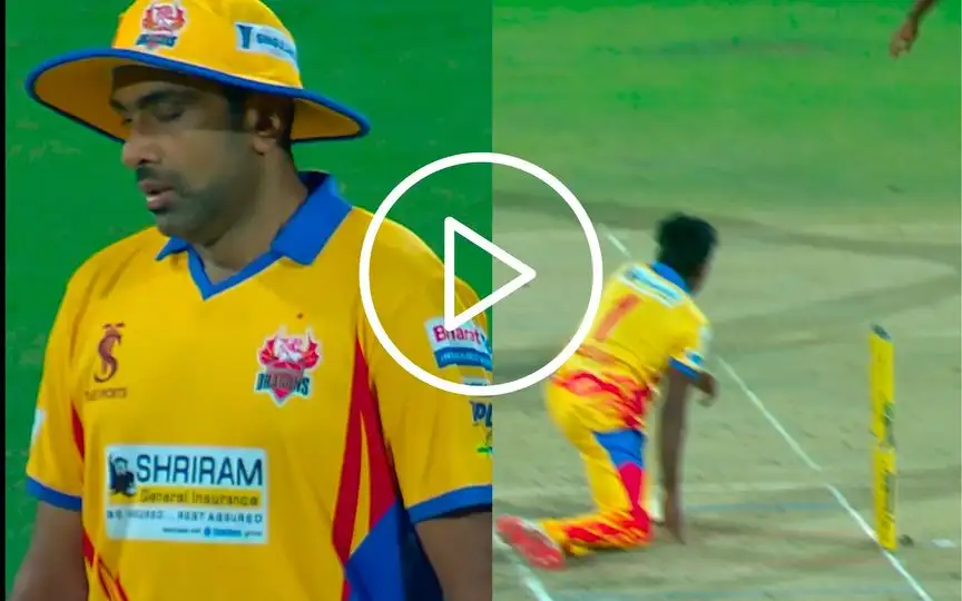 R Ashwin Fumes In Anger As Hilarious Fielding Error Leads To Triple Run ...