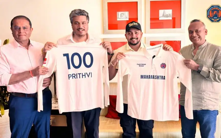 Prithvi Shaw To Play With Gaikwad; Star Opener Joins Maharashtra Before ...