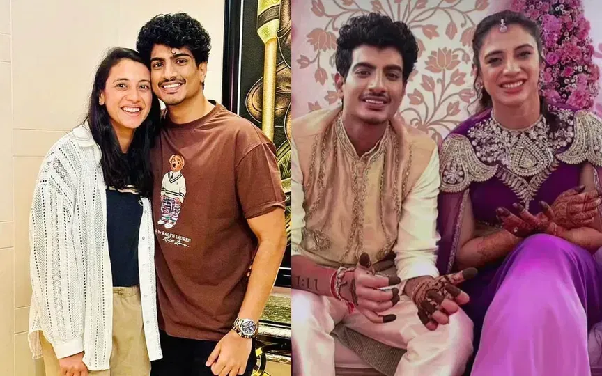 Palash Muchhal makes first public appearance after wedding with Smriti ...