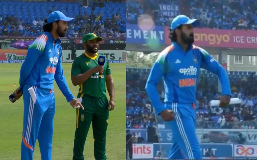 KL Rahul's new toss ritual goes viral: From flipping coin with left ...