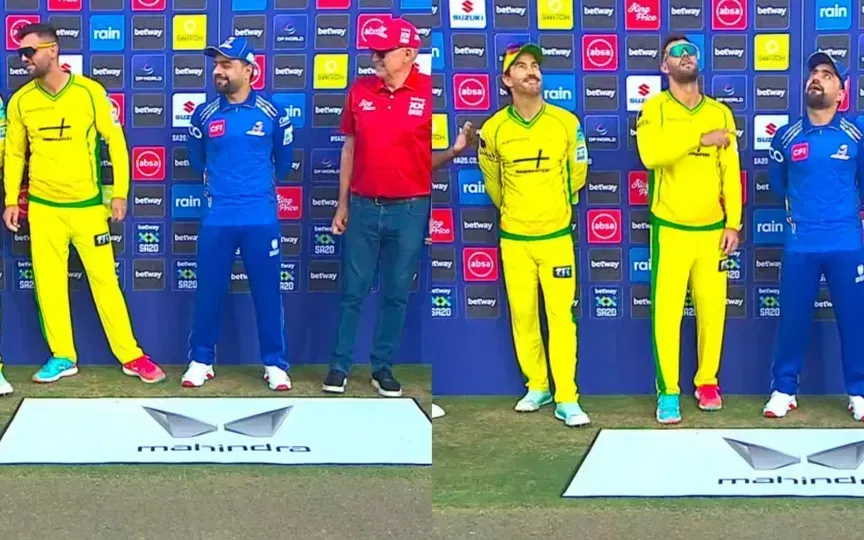 Faf du Plessis sends Donovan Ferreira for toss in desperate bid to end ...