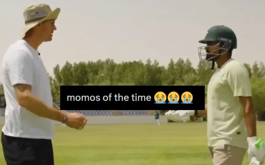 Watch- Babar Azam's 'Momos of the time' statement sparks meme fest on ...
