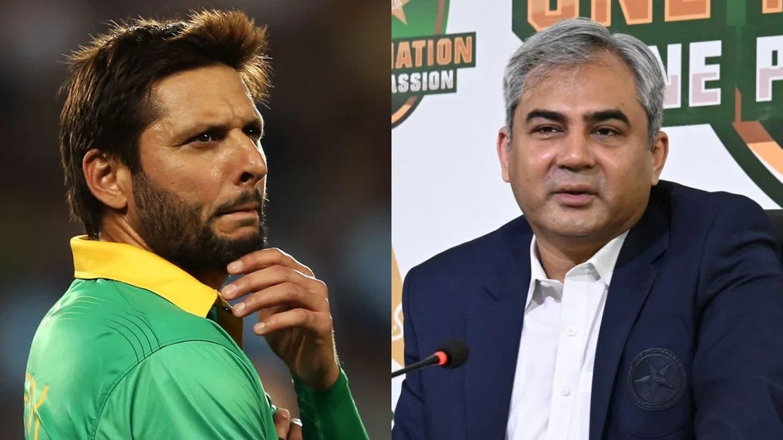 Shahid Afridi openly revolts against Mohsin Naqvi after IND vs PAK ...