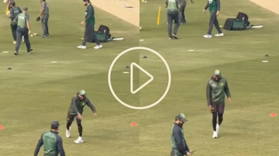 Watch- Babar Azam Caught Making A Mockery Of Himself | CREX