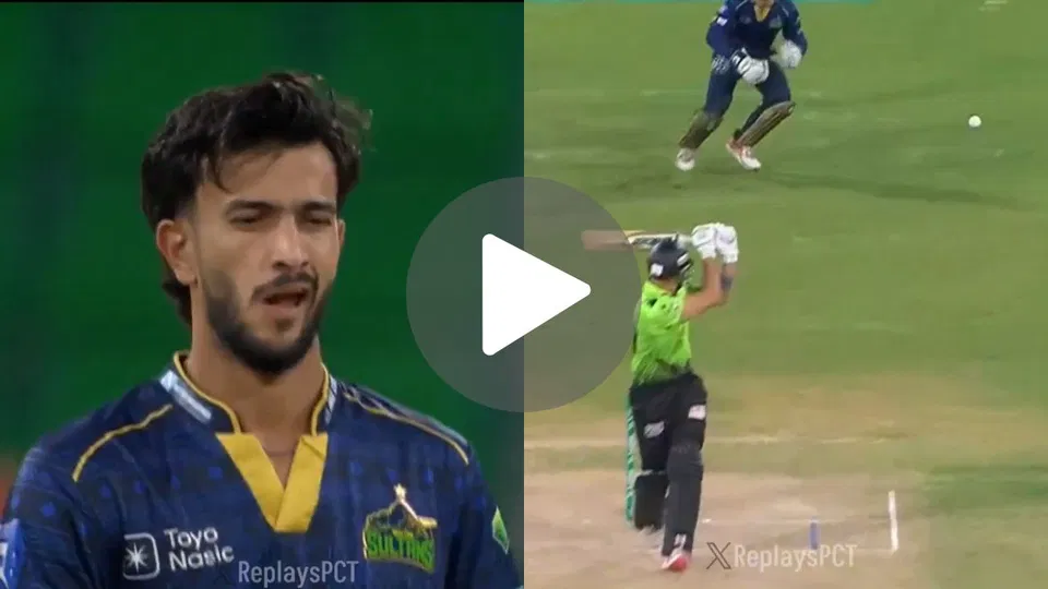 Watch-Pakistan Bowler Gives Away 14 Runs Off 1 Ball In PSL 2026 | CREX