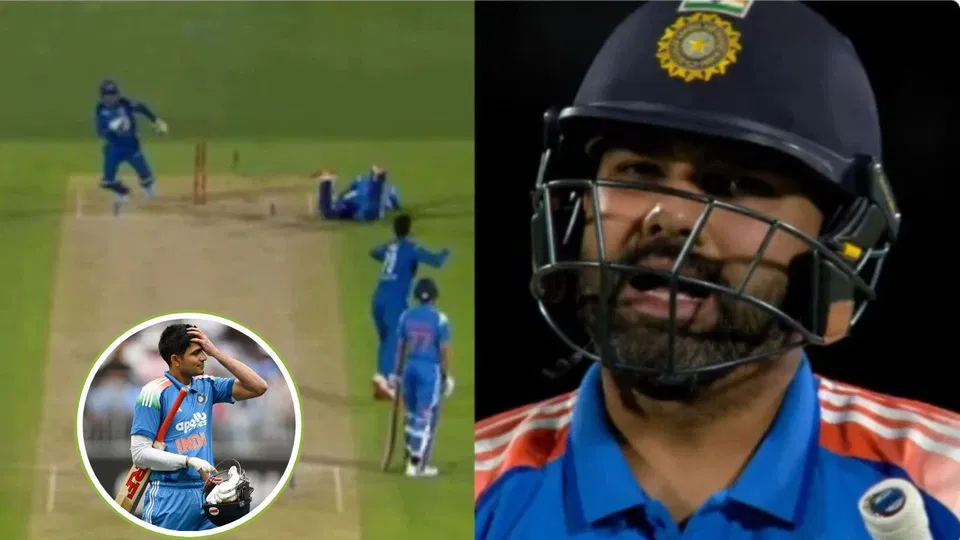Shubman Gill Blamed For Rohit Sharma's Run-Out Dismissal Vs Afghanistan ...